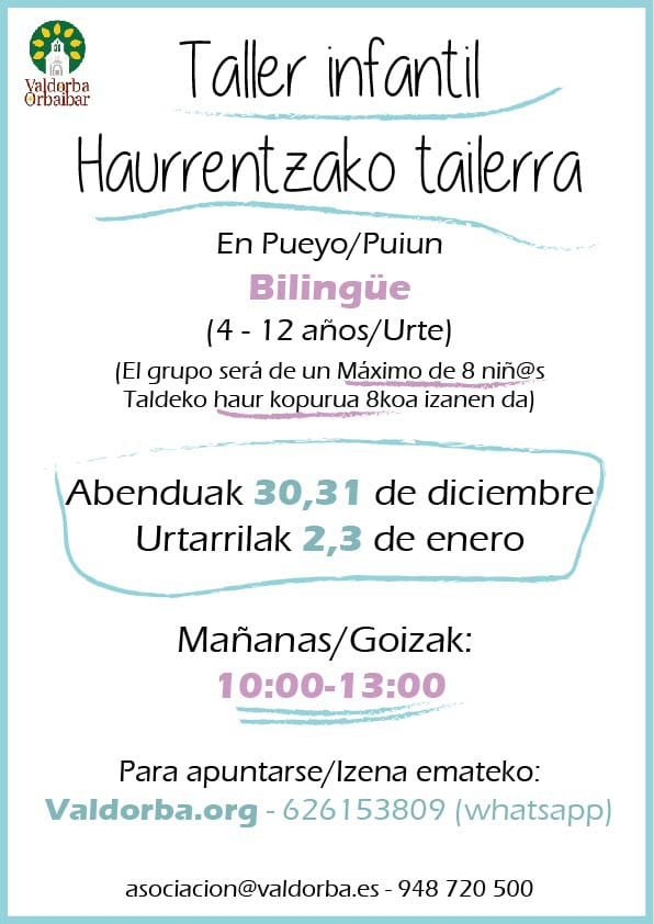 TALLER INFANTIL DE NAVIDADES - GABONETAKO HAURRENTZAKO TAILERRA ... TALLER INFANTIL DE NAVIDADES - GABONETAKO HAURRENTZAKO TAILERRA ...